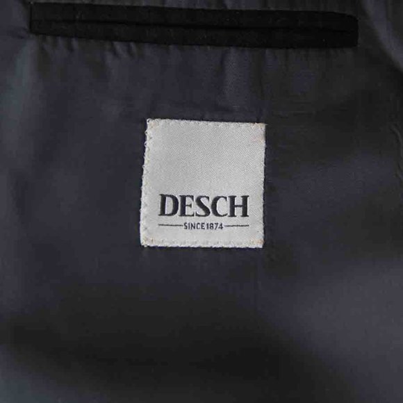 Desch | Suits & Blazers | Vintage Desch German Cashmere Blazer Black 3 Button Mens Size 5l ...